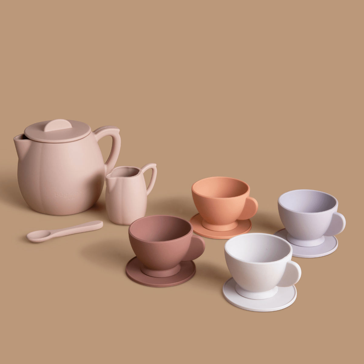 Silicone Tea Set Petal – bug + bean kids